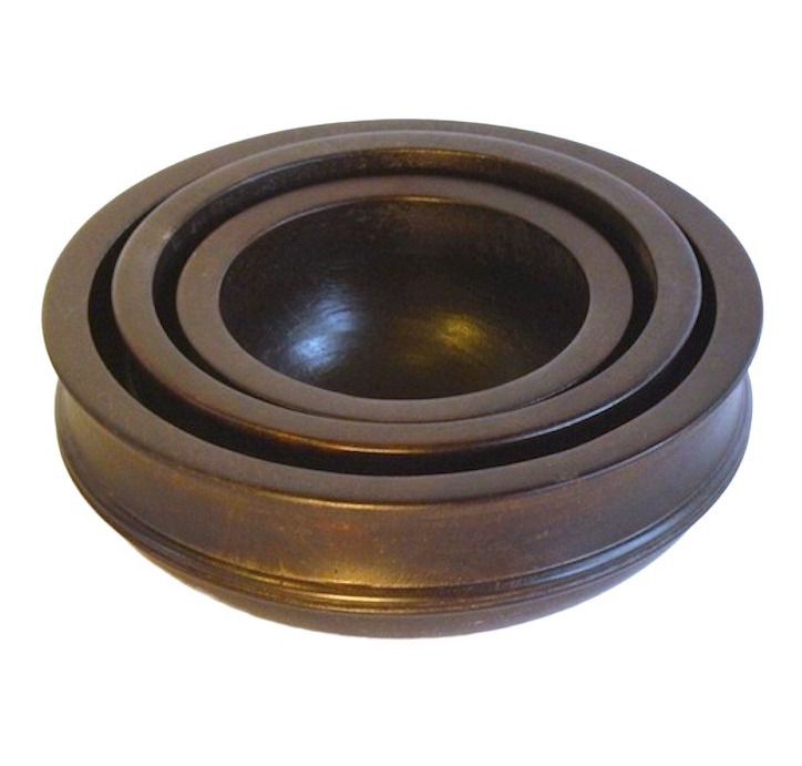 Handmade Indian Rosewood Bowl - Worldcraft Industries