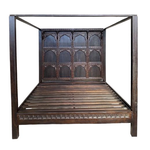 Indian Bed & Bedding – Handcrafted, Canopy, Pillar, & Daybeds ...